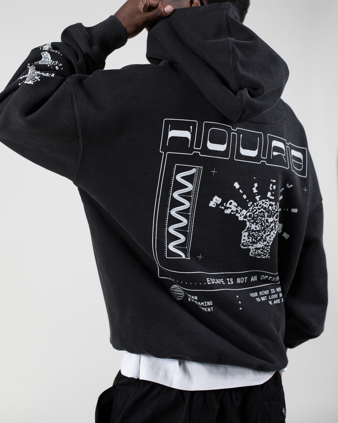 Mind Programming Hoodie - Vintage Black – Hours