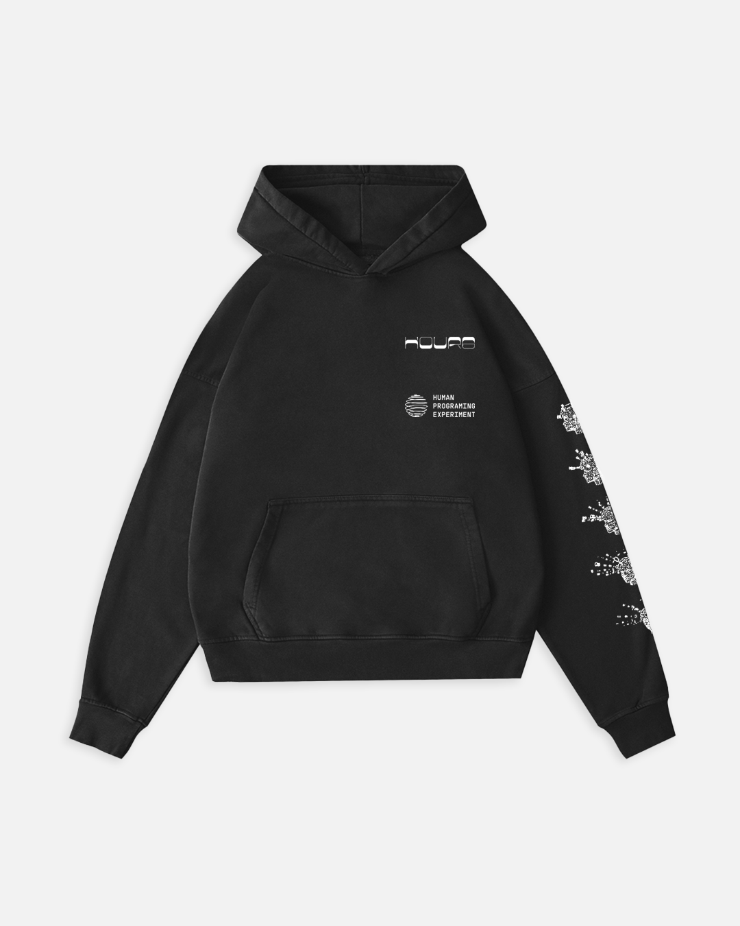 Mind Programming Hoodie - Vintage Black – Hours